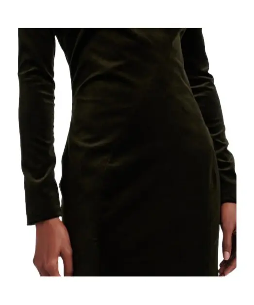 JIL SANDER Cotton Velvet Gown