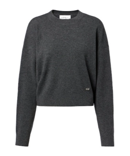 Victoria Beckham Solidcolor Crew Neck Sweater