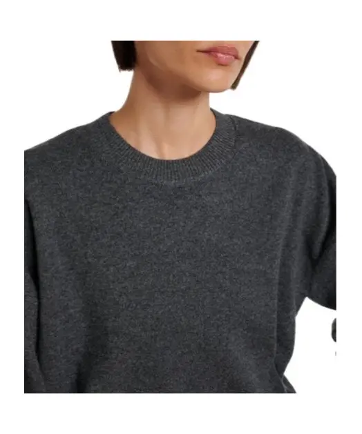 Victoria Beckham Solidcolor Crew Neck Sweater