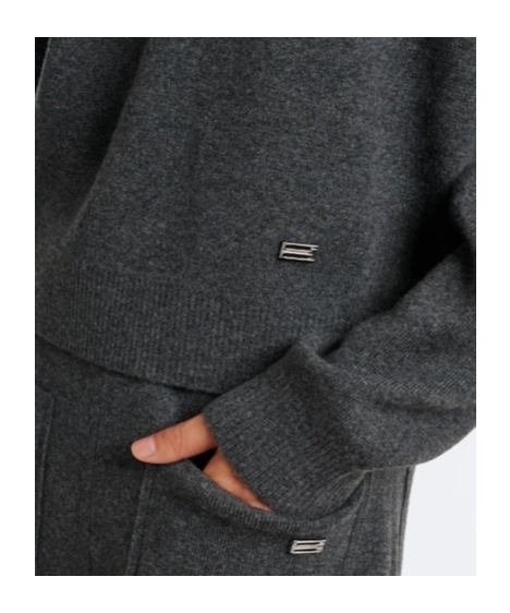 Victoria Beckham Solidcolor Crew Neck Sweater