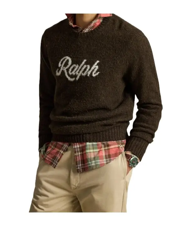 Polo Ralph Lauren Logo-intarsia Crew-neck Sweater