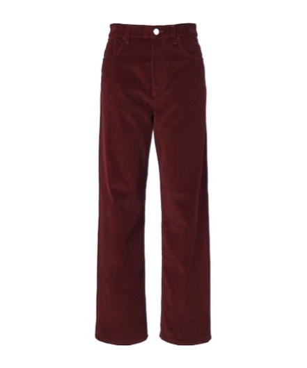 RÓHE Cotton Corduroy Straight Pants - Brown