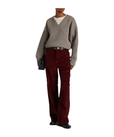 RÓHE Cotton Corduroy Straight Pants