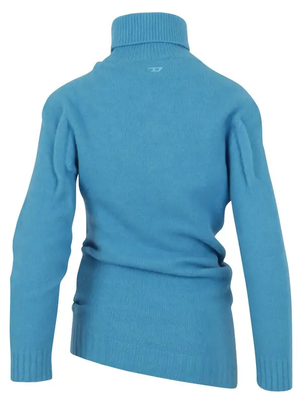 DIESEL® Ruffled Turtleneck Sweater - No