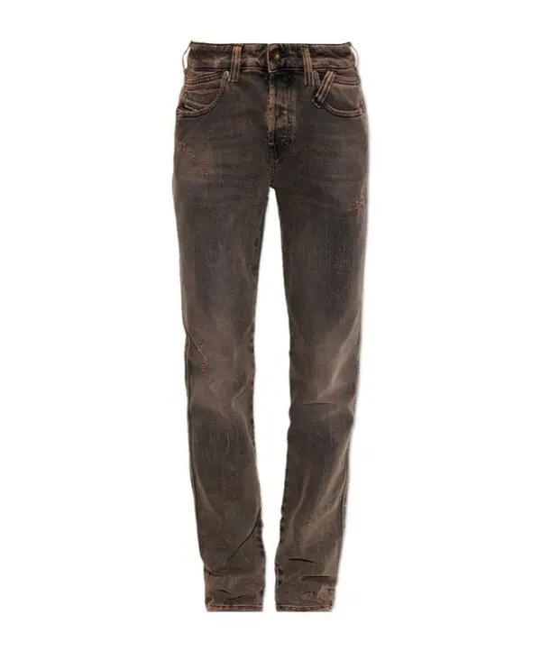 DIESEL® Belt-loop Jeans - Green