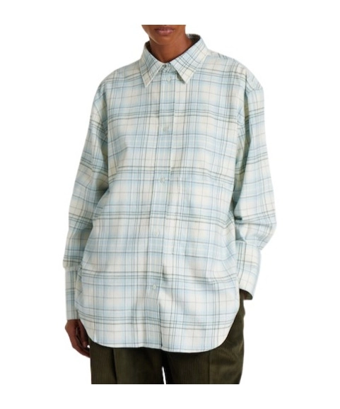 RÓHE Checked Cotton Shirt