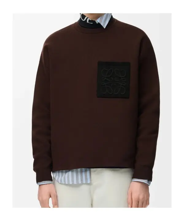 Loewe Logo Patch Pocket Sweater