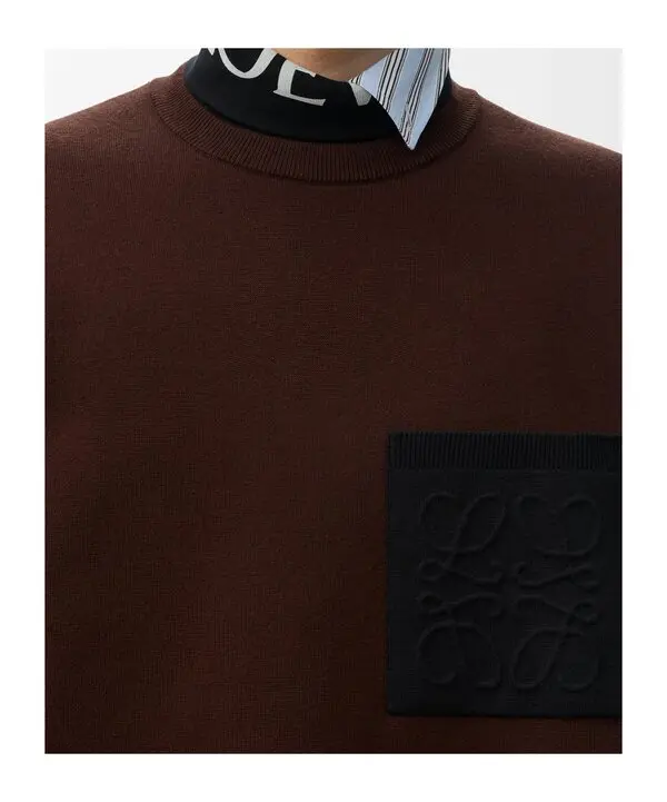 Loewe Logo Patch Pocket Sweater