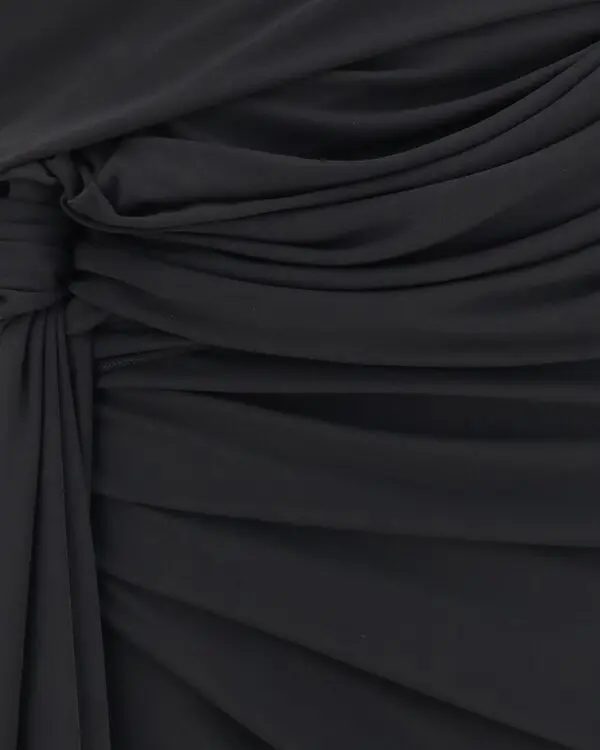 Balenciaga Draped Cut-out Dress