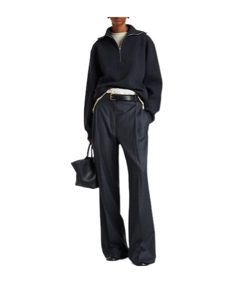 RÓHE Virgin Wool Wide-leg Pants