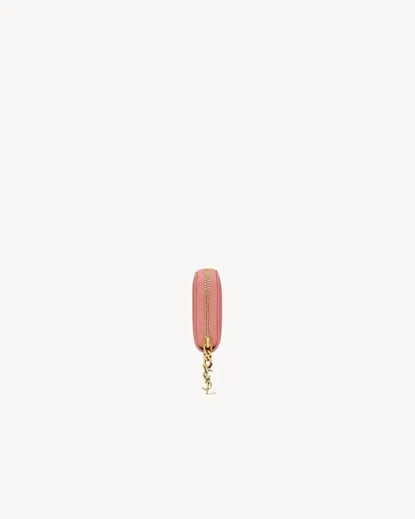 Saint Laurent Cassandre Bijou Change Purse In Lambskin