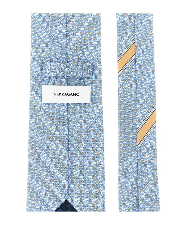 FERRAGAMO Intreccio Neck Tie