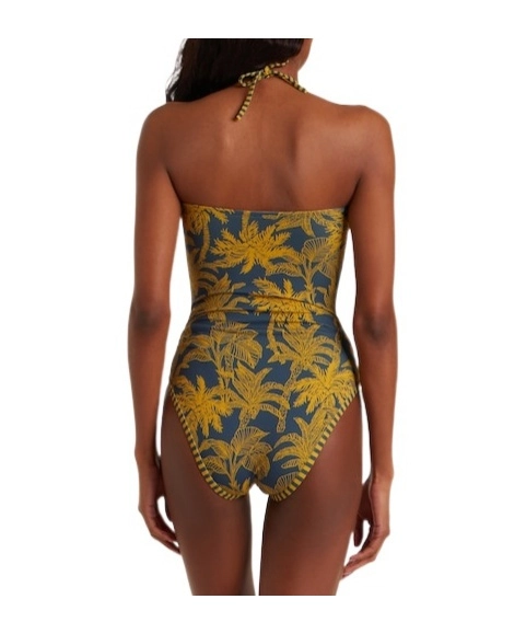 ERES Printed Halterneck Swimsuit