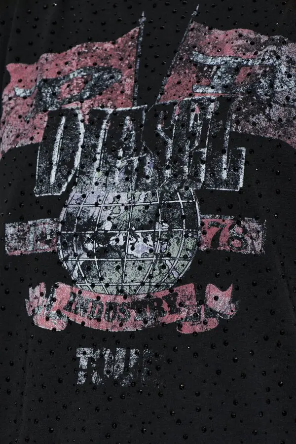 DIESEL® Short-sleeved Crew Neck T-shirt