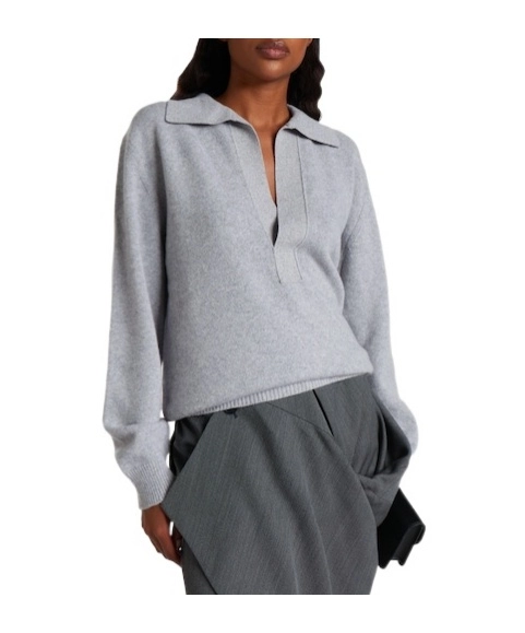 Victoria Beckham Genevieve Wool And Cashmere Sweater
