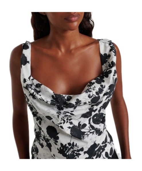 VIVIENNE WESTWOOD Sunday Floral Bustier Top