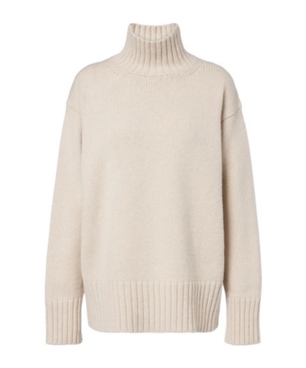 RÓHE Wool And Cashmere Turtleneck Sweater