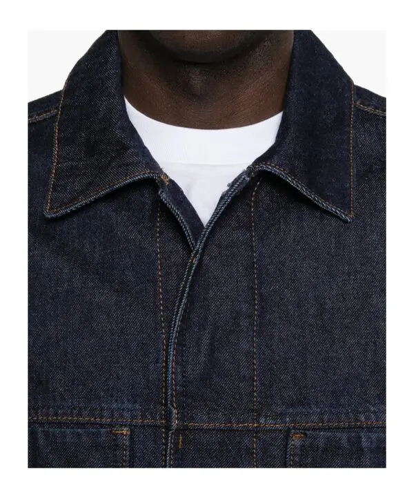 Stone Island Long-sleeve Denim Jacket