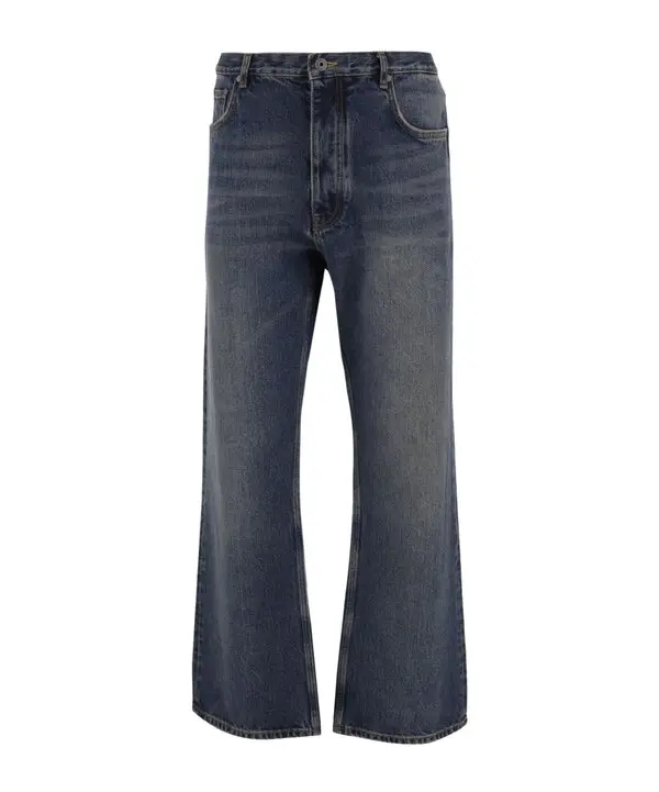 Off-White Wide-leg Jeans - Black