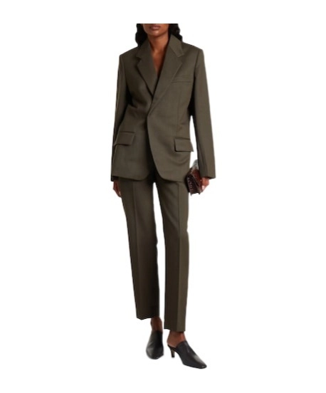 Victoria Beckham Virgin Wool Twill Blazer
