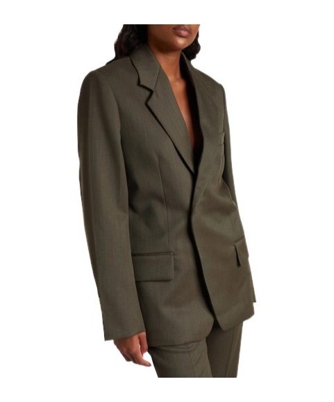 Victoria Beckham Virgin Wool Twill Blazer
