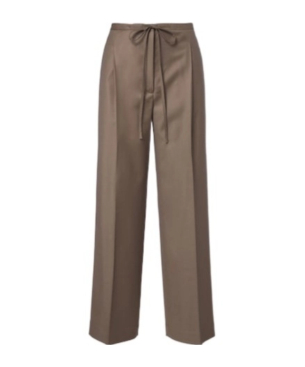 RÓHE Pleated Virgin Wool Wide-leg Pants
