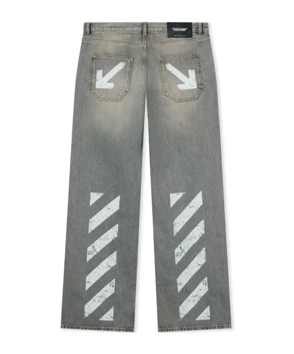 Off-White Half Arrow Slim Relaxed Jeans