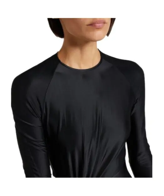 Victoria Beckham Florence Gathered Jersey Gown