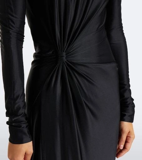 Victoria Beckham Florence Gathered Jersey Gown
