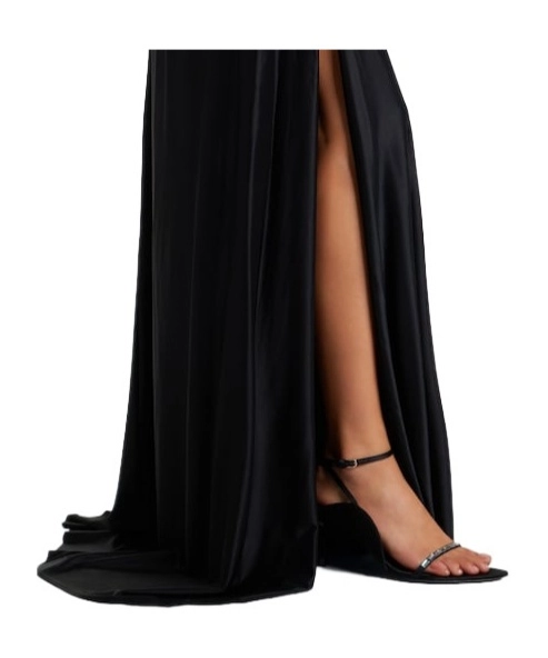 Victoria Beckham Florence Gathered Jersey Gown