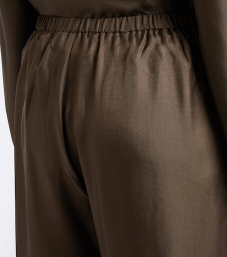 RÓHE Silk Wide-leg Pants