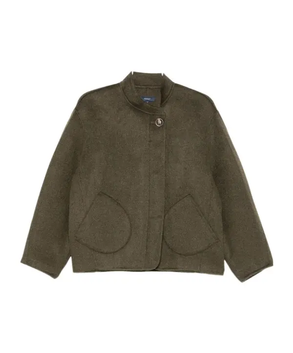 Soeur Long-sleeve Casual Jacket - Brown