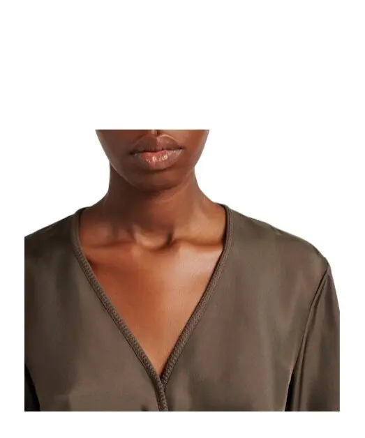 RÓHE Oversized Silk Blouse