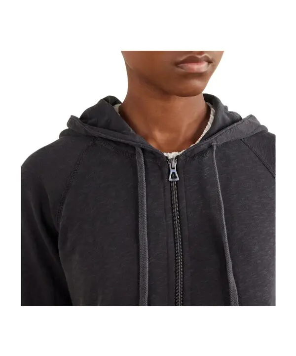 JAMES PERSE Solid Cotton-terry Hoodie