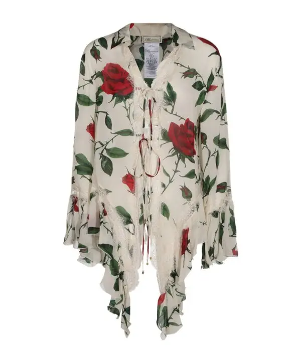 Blumarine Tie-front Shirt