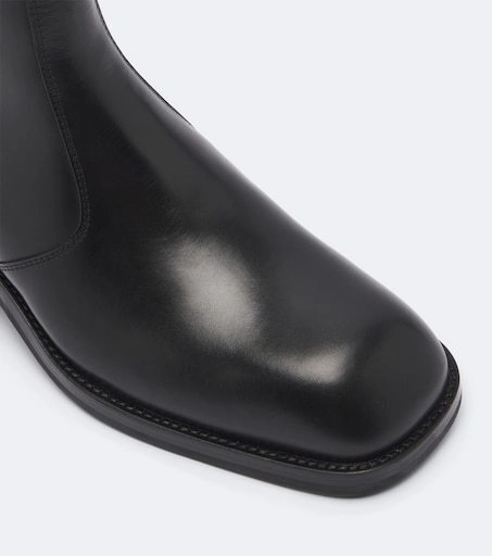 LEMAIRE Leather Ankle Boots