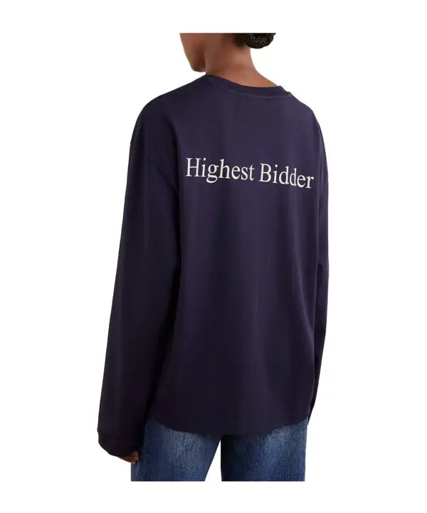 FRAME Logo-embroidered Cotton-jersey Sweatshirt