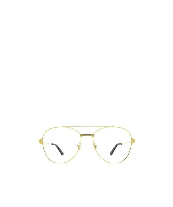 Cartier Aviator Frame Glasses - Nude