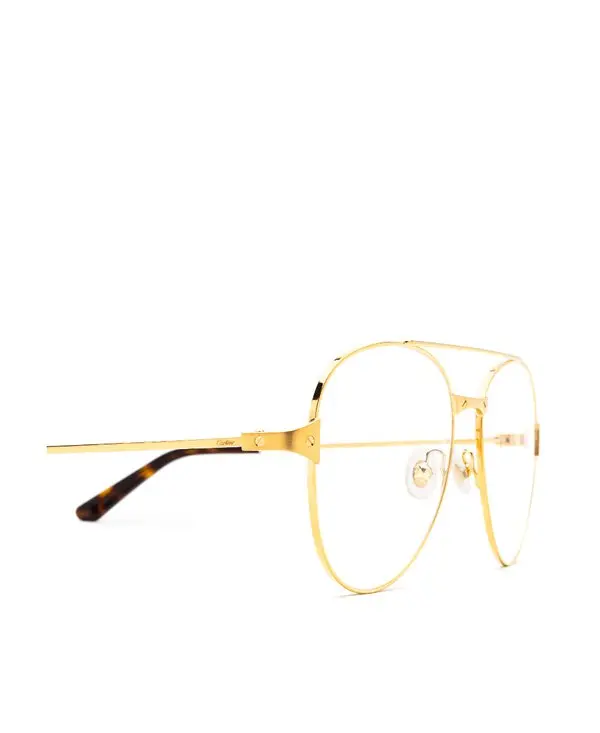 Cartier Aviator Frame Glasses