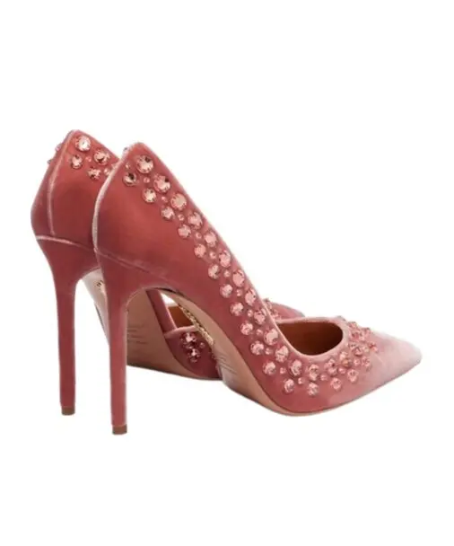 AQUAZZURA Embellished Pumps