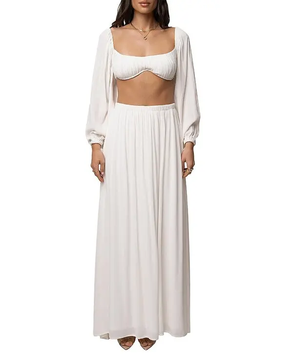 JLUXLABEL Warm Nights Skirt Set - Ivory
