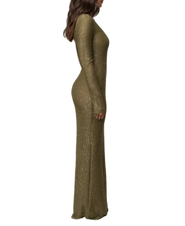 JLUXLABEL Muse Sequin Maxi Dress