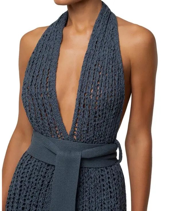 JLUXLABEL Low Tide Crochet Top