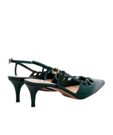 GIANVITO ROSSI Leather Slingback Pumps