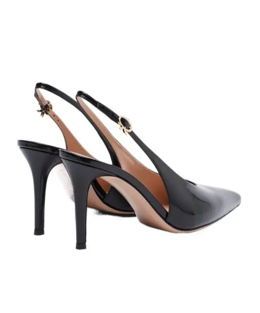 GIANVITO ROSSI Leather Slingback Pumps