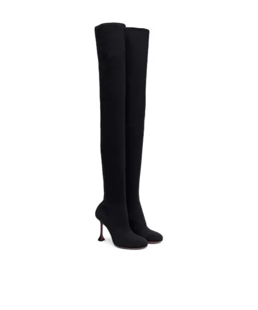 Amina Muaddi Over-the-knee Boots