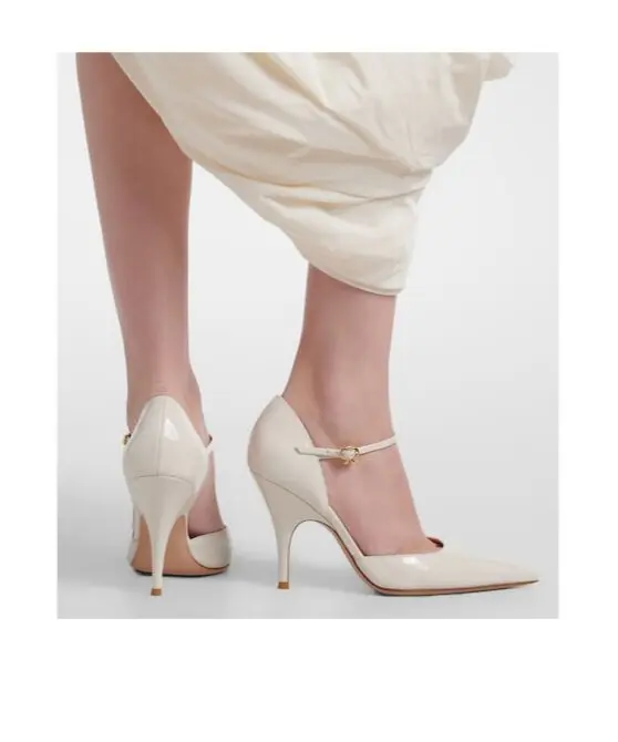 GIANVITO ROSSI Patent Leather Pumps