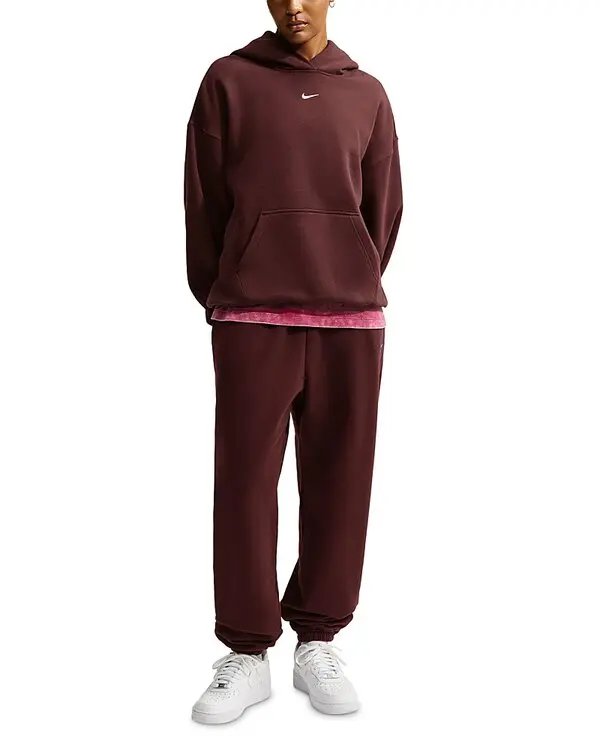 Nike Studio Fleece High Rise Oversized Cuffed Pants - Mystic Dates