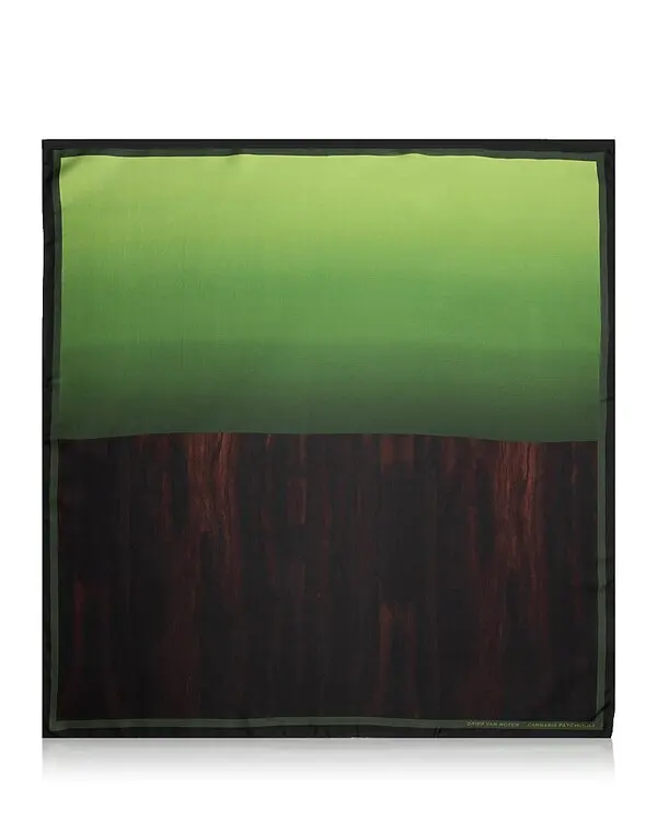 Dries Van Noten Foulard Cannabis Patchouli