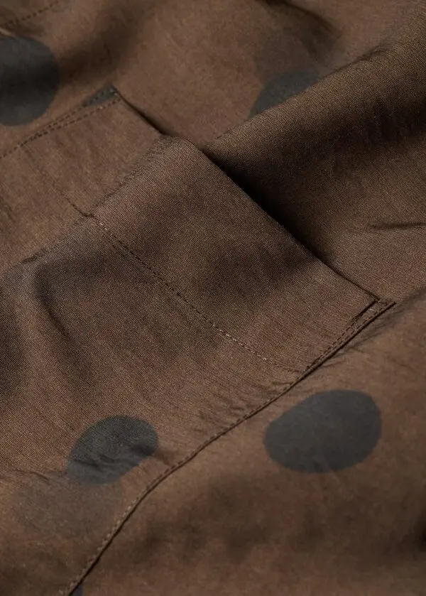Paul Smith Shadow Polka Viscose-wool Shirt